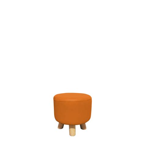 Rounded Leather Chair Orange Leather Chair Sors Rentals