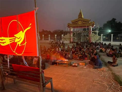 ၅အရာတော် သပိတ် အင်အားစုများ စစ်အာဏာရှင် တော်လှန်ရေး လူထုဟောပြောပွဲပ