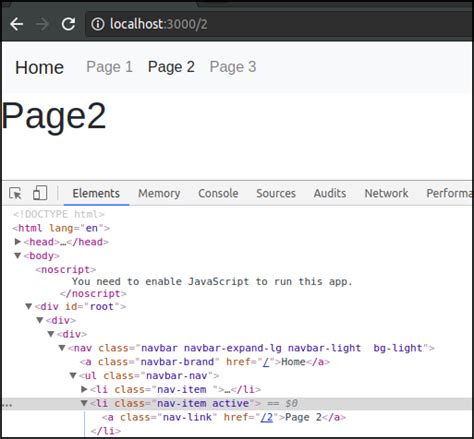 React Navbar With Bootstrap 4