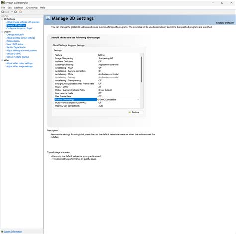 Enabling Vsync Gives A Limit Of Half The Max Refresh Rate Being 80hz Instead Of 160hz Bug