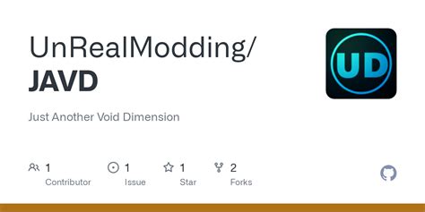 GitHub UnRealModding JAVD Just Another Void Dimension