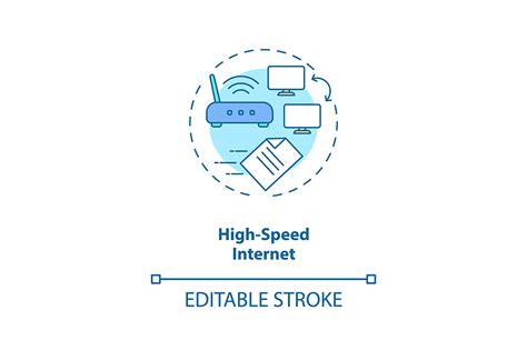 High Speed Internet Icon