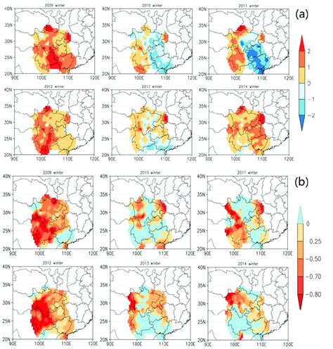 Temperature Anomalies And Percentage Of Precipitation Anomalies In
