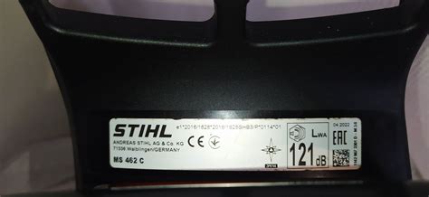 Stihl ms 462 C M Tronic 04 2022 бензопила 2 МІХ штиль оригінал 17 900