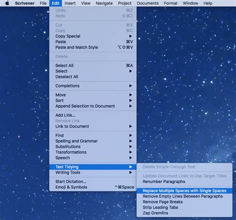 Creating A Clean Manuscript Polishing Your Words ScrivenerVirgin