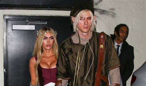 Megan Fox And Machine Gun Kelly Dress Up As Iconic Video Game Characters