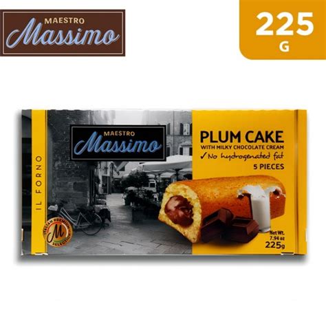 Buy Maestro Massimo Plum Chocolate Cake 225 G توصيل