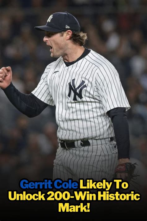 Checkout Yankees Ace Gerrit Cole Nearing A Major Milestone And Its Not Cy Young Cy Young