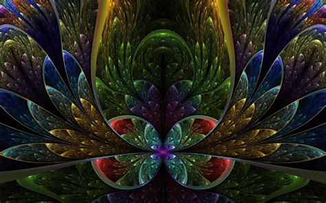 Abstract Fractal Wallpaper Hd