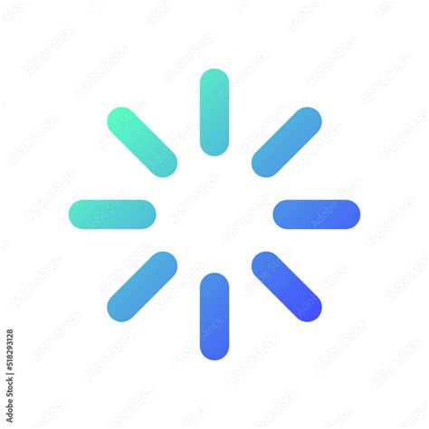 Loading Indicator Pixel Perfect Gradient Linear Ui Icon Progress Spinner Waiting For Download