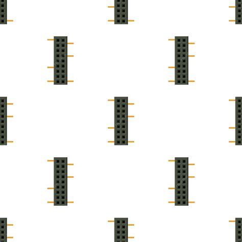 Premium Vector Microchip Pattern Seamless Background Texture Repeat Wallpaper Geometric Vector