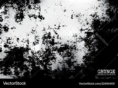 Grunge Dirty Stained Wall Background And Texture Vector Image