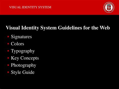 Ppt Visual Identity System And The Web Powerpoint Presentation Free