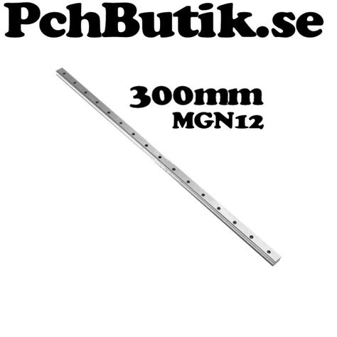 300mm Skena Räls Till Glidlager Mgn12