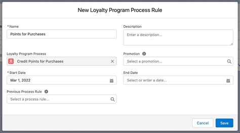 Set Up A Loyalty Program Process For Purchases Salesforce Trailhead