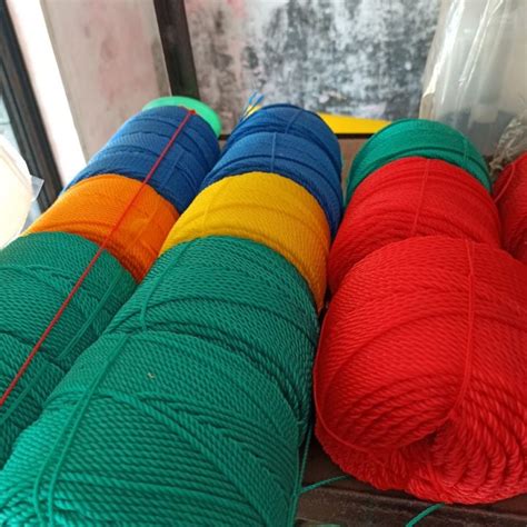 Tali Tambang Tali Tampar Plastik Kecil Mm Lazada Indonesia