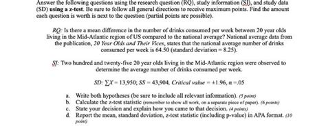 solved nswer the following questions using the research