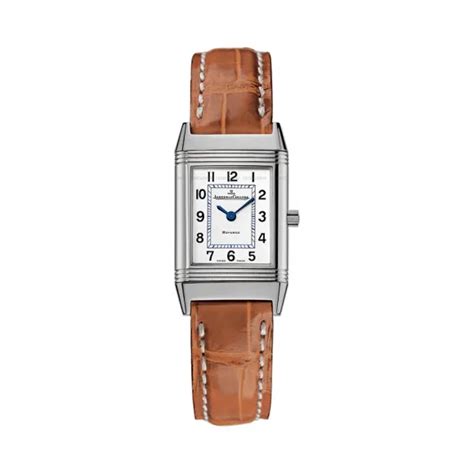 积家jaeger Lecoultre Reverso 翻转腕表系列 精钢 手动机械机芯 女表 Q2608410 小迈步海淘品牌官网