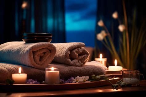 Premium Ai Image A Beautiful Massage Room For Complete Relaxation