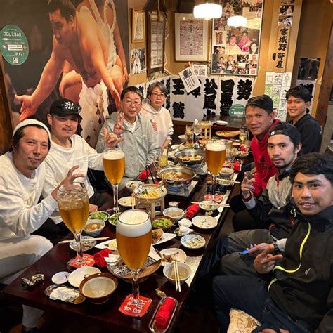 立浪親方がすもうbarに？ すもうbar のりのり日記