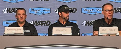 Josh Berry To Pilot Stewart Hass Racing S No Ford In Cup Series Season The Fourth Turn