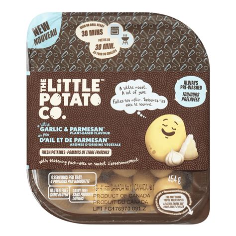 The Little Potato Co Fresh Potatoes With Seasoning Pack Garlic