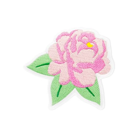 Peony Iron On Patch · Swapwear®