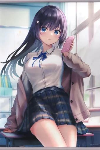 Doujin Poster Tapestry Calendar Original B2w Suede Tapestry W29b