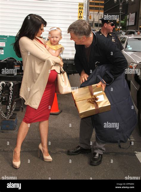 New York New York Usa 20th May 2015 Alec Baldwin Hilaria Baldwin