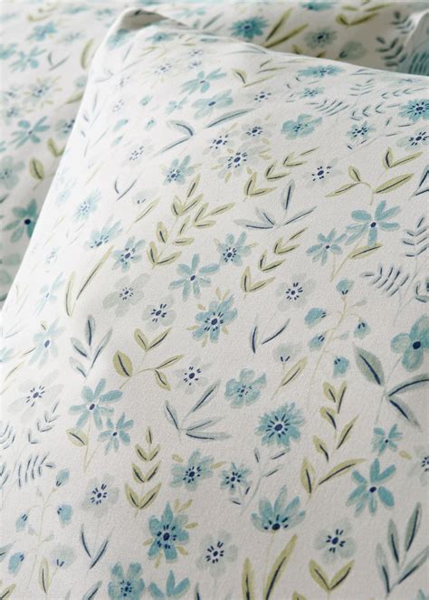 Blue Floral Duvet Set Matalan