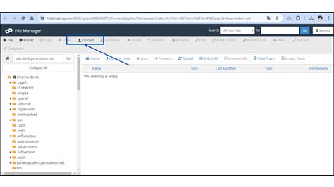 Upload Application Files Genius Digital Commerce