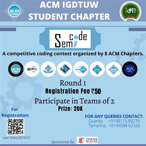 Acm Igdtuw Events