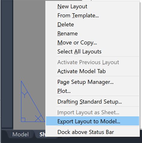 How To Export Layout To Model In Autocad Design Talk