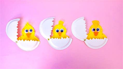 Hatching Chick Craft Super Simple