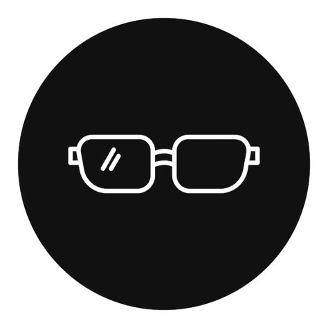 Premium Vector Glasses Vector Illustration