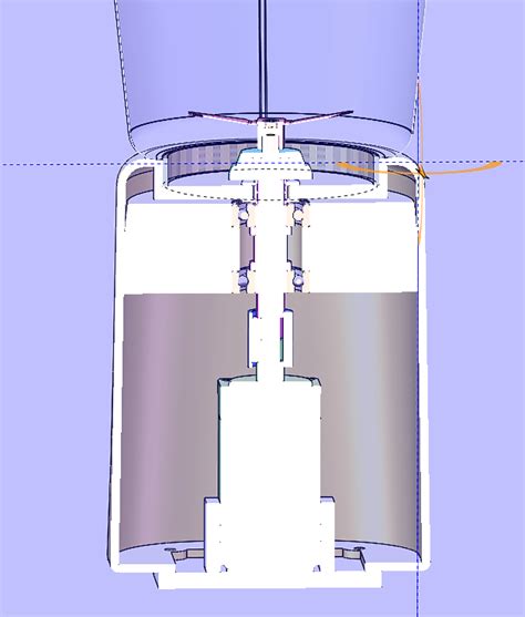 榨汁机的结构设计三维sw模型 Cad图纸 Solidworks 2018 模型图纸下载 懒石网
