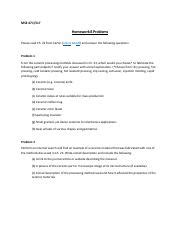 HW8 Problems Pdf MSE 471 517 Homework 8 Problems Please Read Ch 23 From Carter Online Or Pdf
