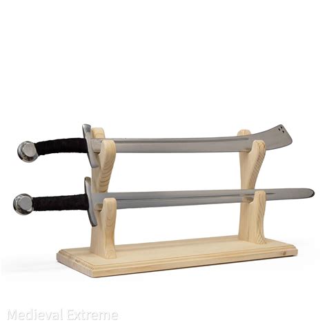 Wooden Sword Display Stand Medieval Extreme