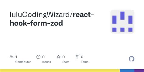 Github Lulucodingwizardreact Hook Form Zod