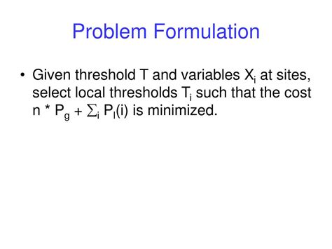 Ppt Efficient Constraint Monitoring Using Adaptive Thresholds