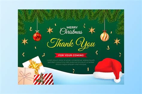 Fondo Realista De Navidad Vector Gratis