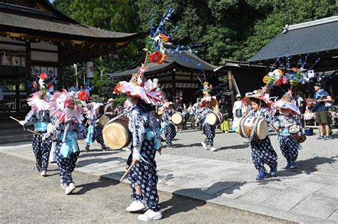 4年ぶりの花奪神事 大鳥神社 滋賀ガイド