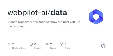 Github Webpilot Aidata A Code Repository Designed To Show The Best