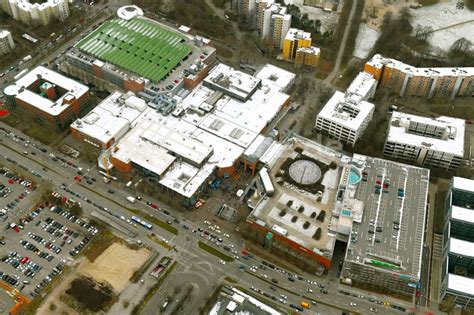 Luftaufnahme München Einkaufs Zentrum PEP Neuperlach in München im Bundesland Bayern Deutschland