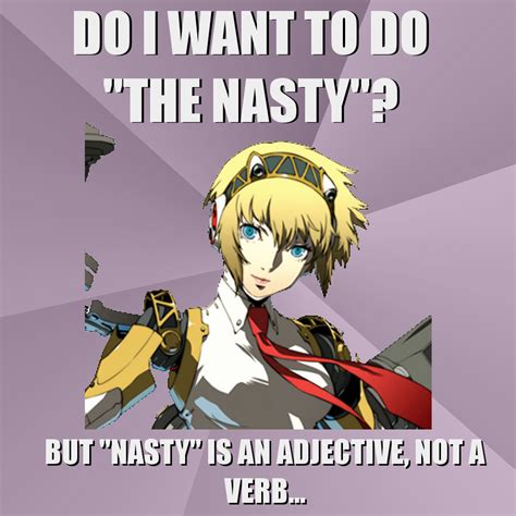 Aigis The Sexually Oblivious Android By Silverkazeninja On Deviantart