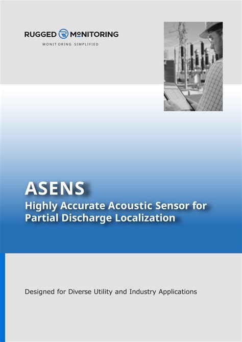 Pd Acoustic Sensor Pd Localization Asens 2 Rugged Monitoring Pptx