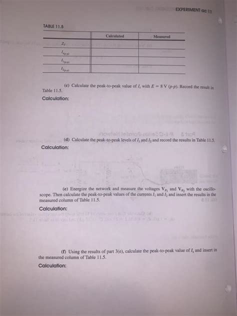 Solved Part 3 R L C Series Parallel Network A Construct