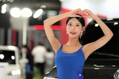 모델 이시아 천사의 미소2023 서울모빌리티쇼 한국사진방송 대한민국예술