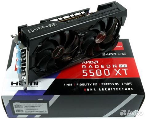 Видеокарта Sapphire RX 5500XT 8 GB Pulse купить в Георгиевске ...
