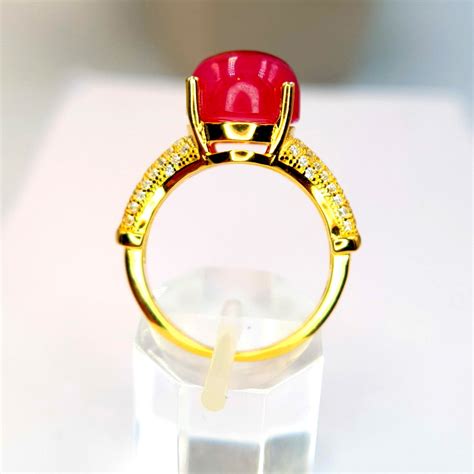 Natural Ruby Cab Ring